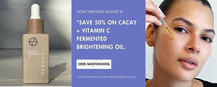 Fermented Skincare Products | CaCay Oil for Radiant Glow l CACAYE
